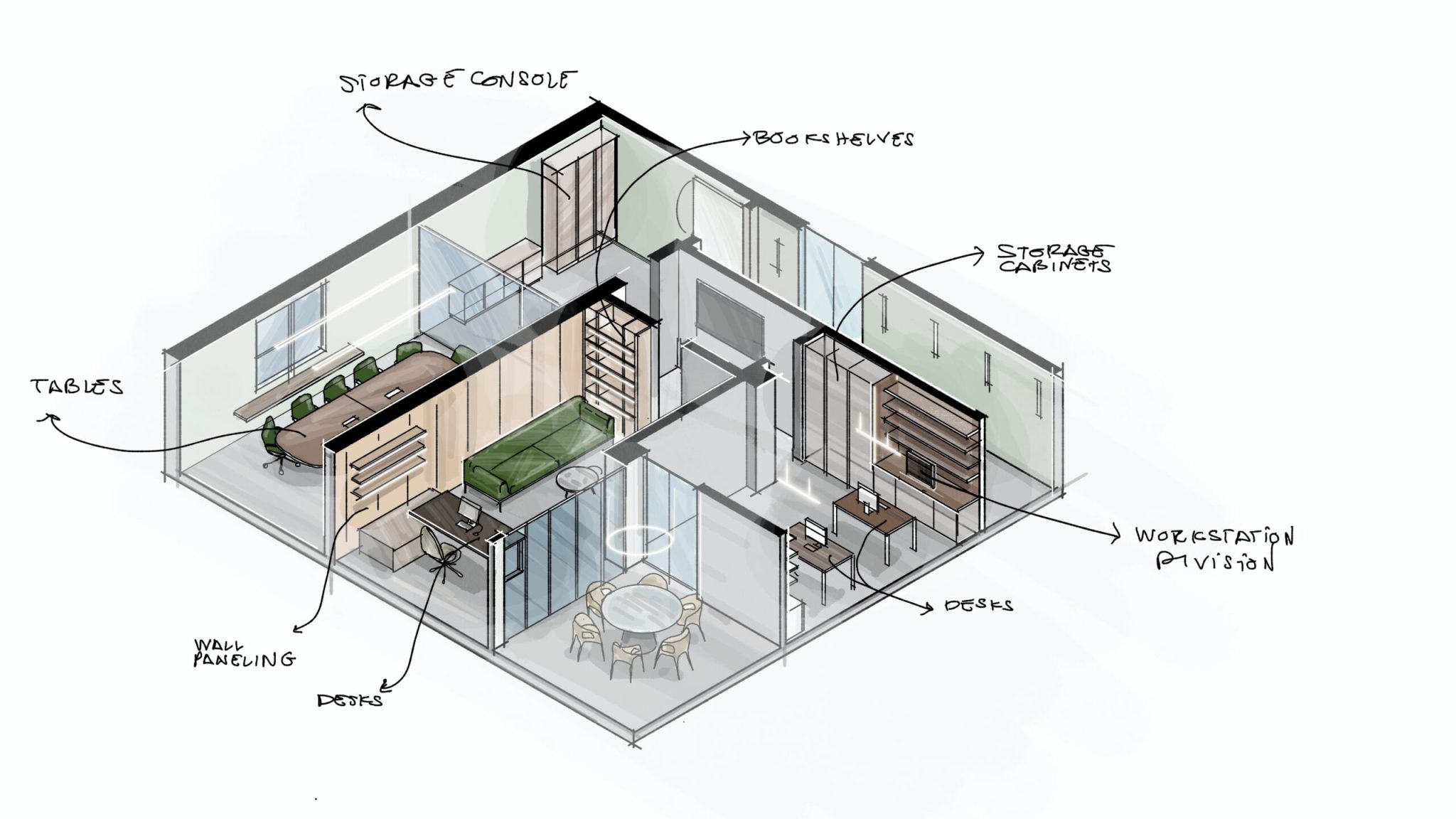 Duramar | Modern TFL and Polymer Laminate Panels for office furniture