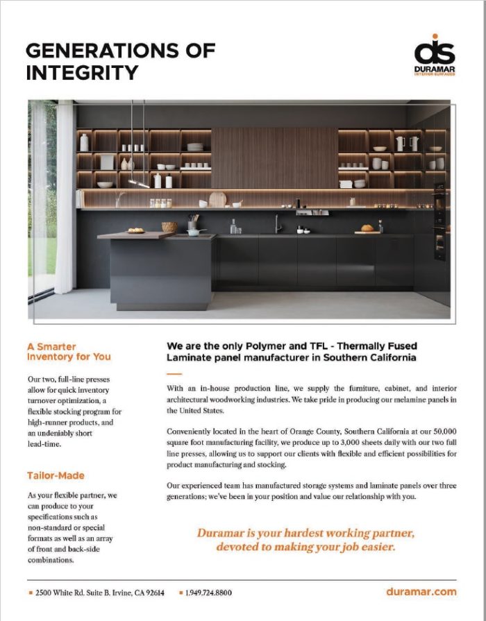 Duramar Interior Surfaces | Get our product data sheets online