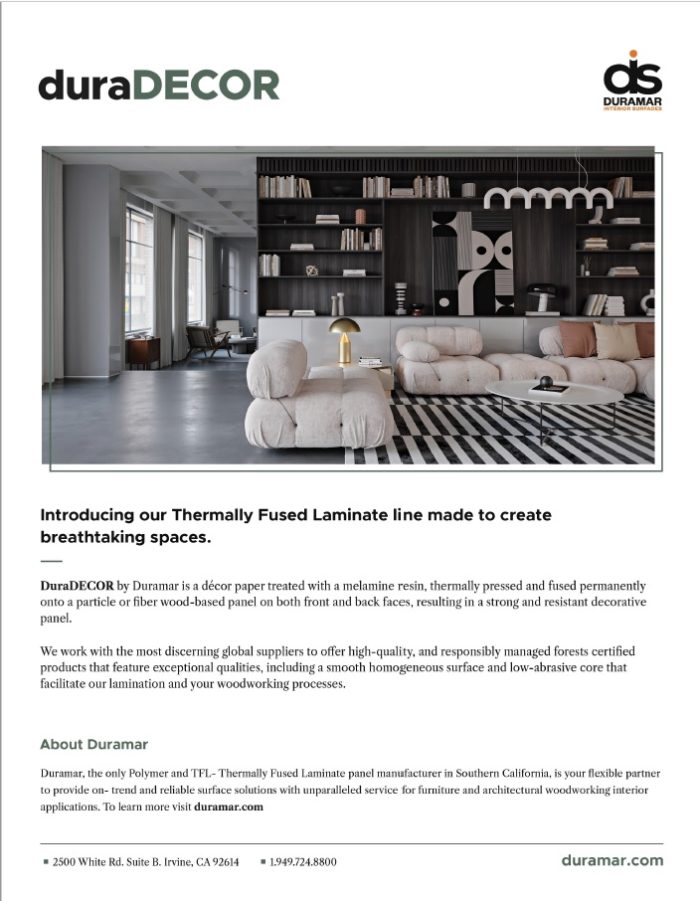 Duramar Interior Surfaces | Get our product data sheets online